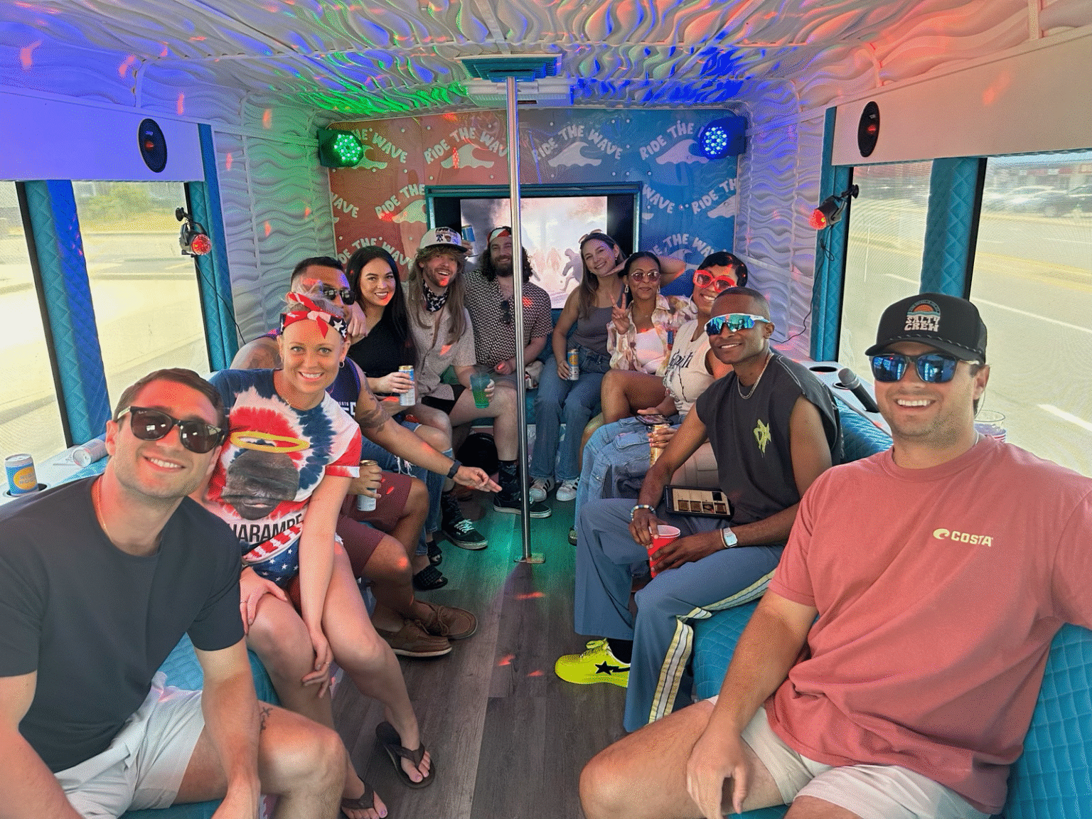Party Bus Rental Maryland – Luxury Rides by Waves Party Bus
